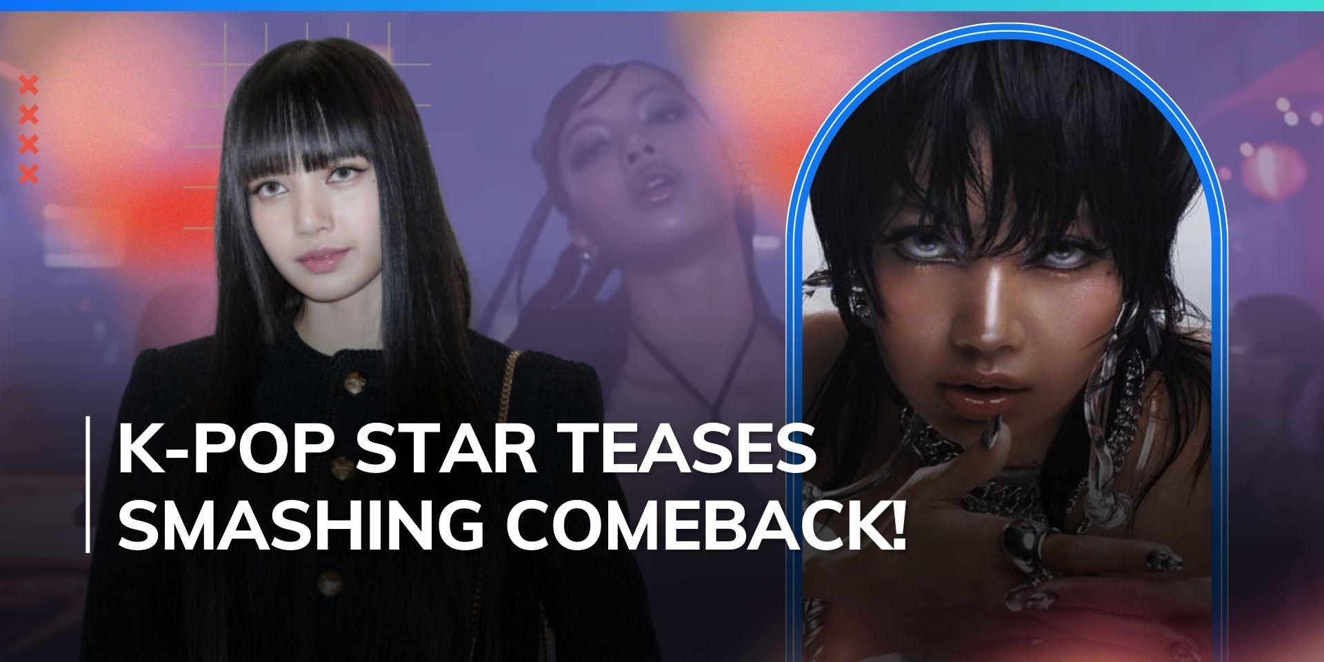 BLACKPINK‘s Lisa drops quirky ’Rockstar‘ MV teaser; BLINKS swoon over ...