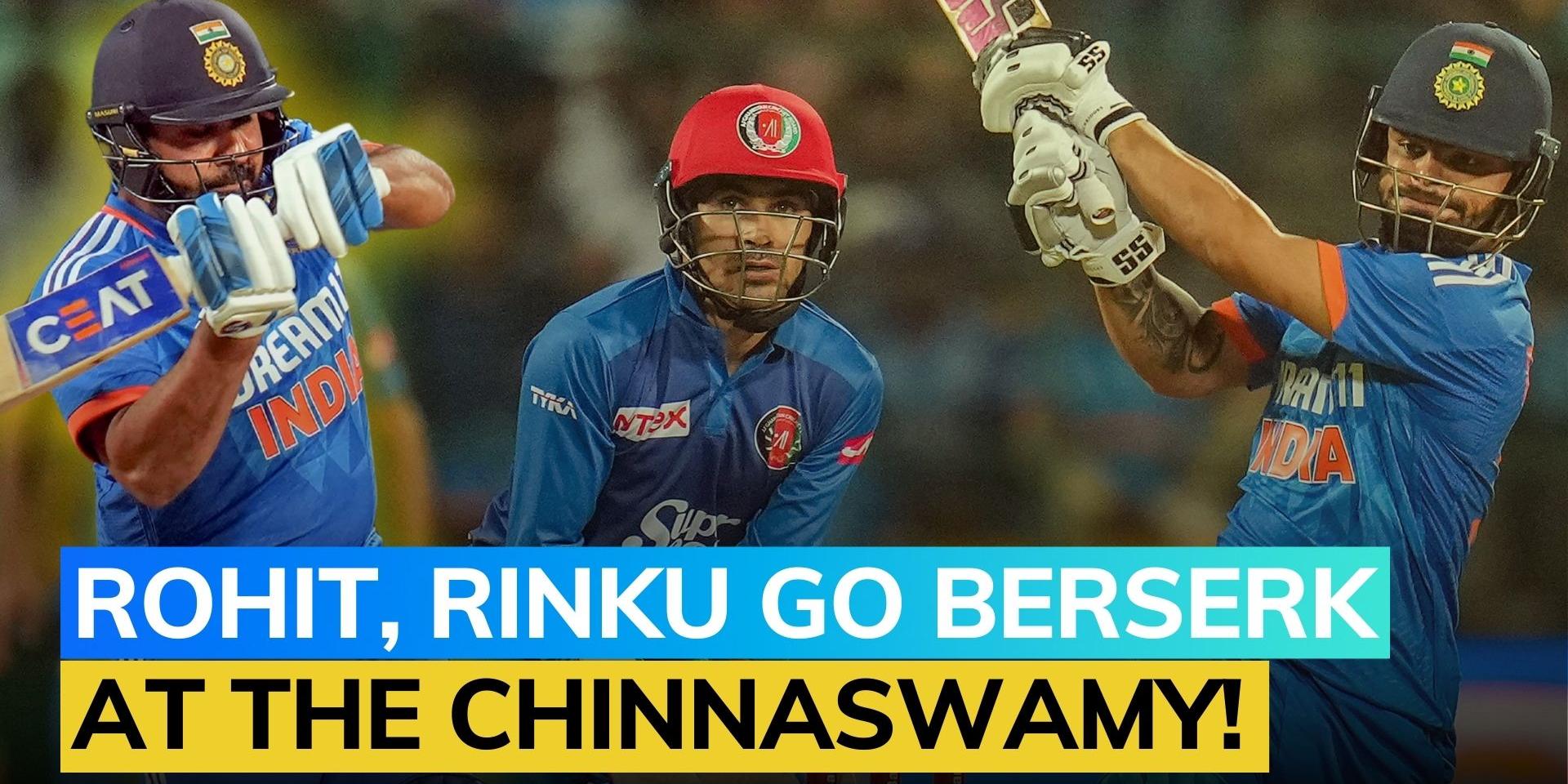 IND vs AFG, 3rd T20I: Rohit Sharma smashes 5th T20I hundred, rescues India together with Rinku ...