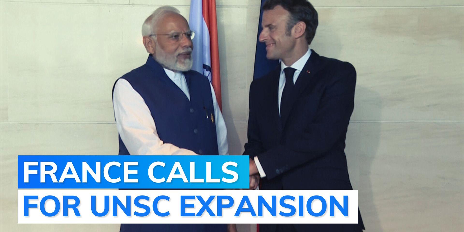France voices support for India, Germany, Brazil, Japan as permanent ...