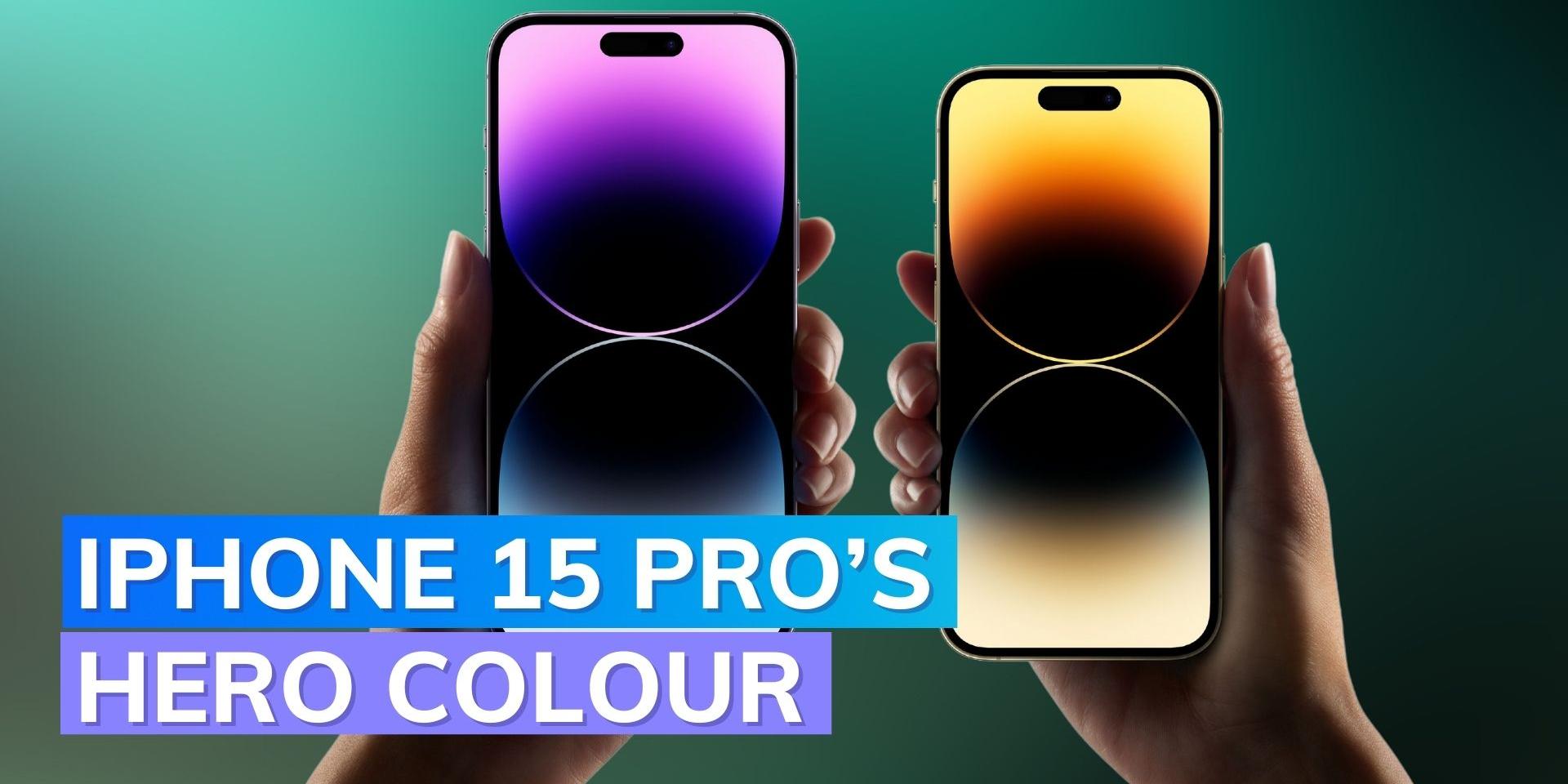 iPhone 15 Pro to feature dark red hero colour | Editorji