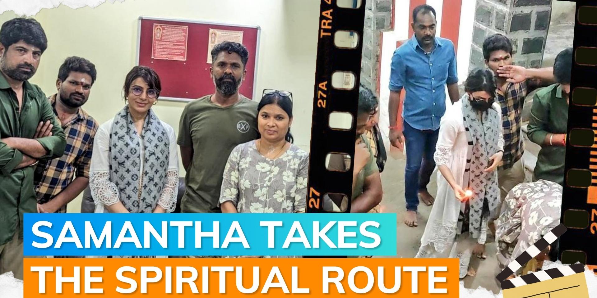 Samantha Ruth Prabhu climbs 600 steps barefoot to seek blessing at ...