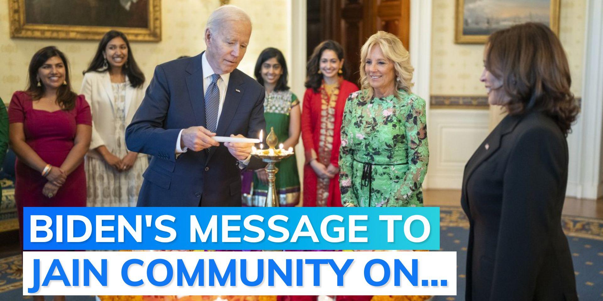 Mahavir Jayanti: US President Joe Biden, Vice President Kamala Harris ...