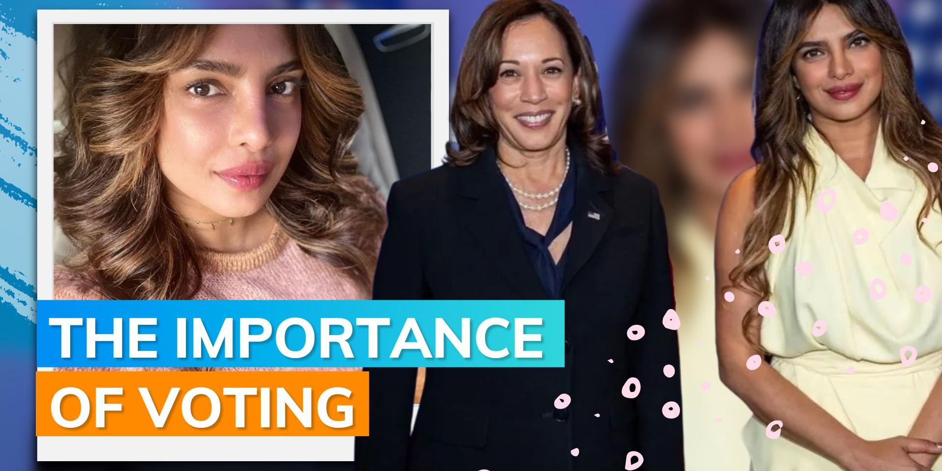 Priyanka Chopra meets US Vice President Kamala Harris, discusses the ...