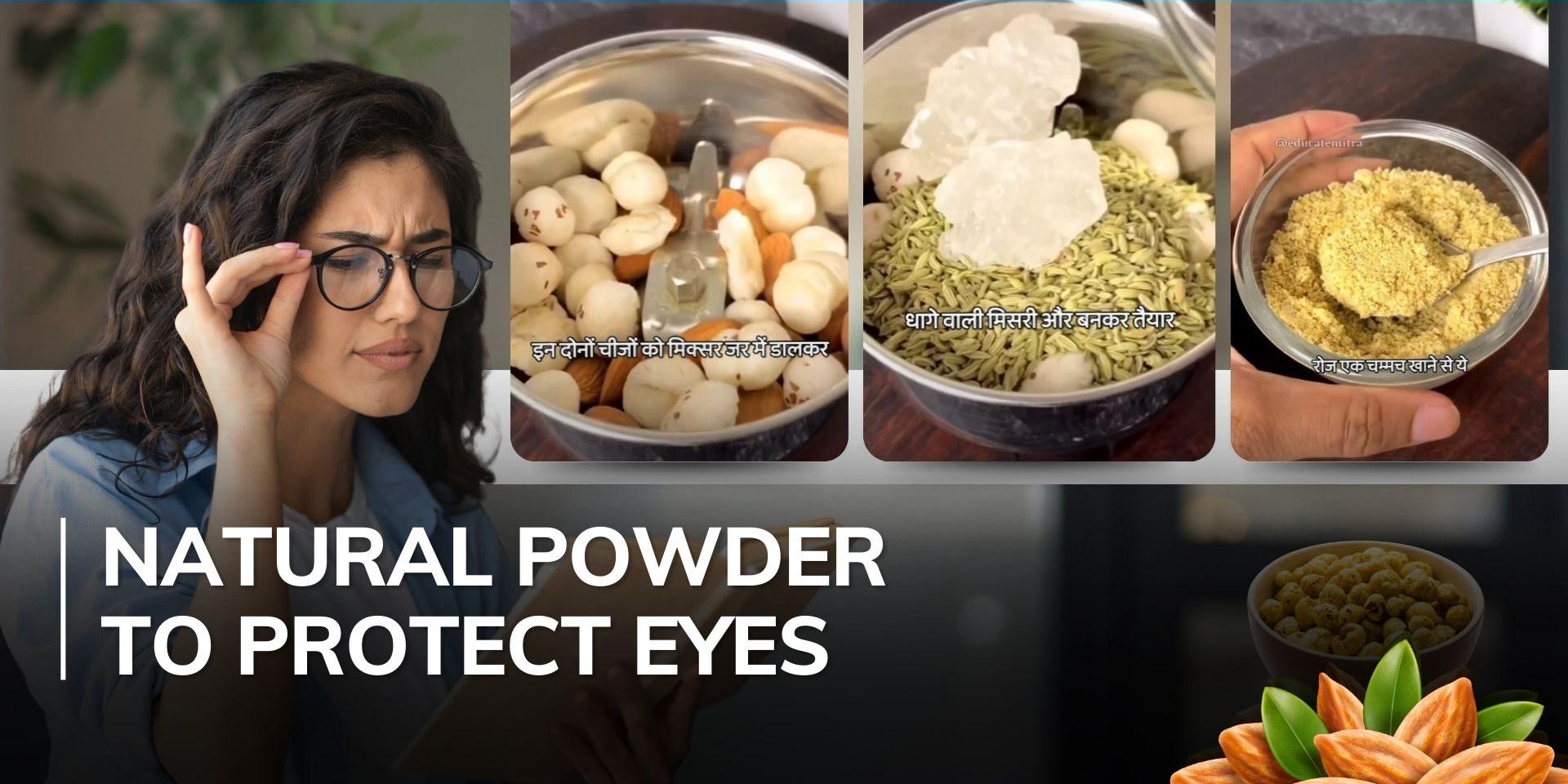 Eye care: Enhance eyesight with this nutrient-rich home-made powder ...