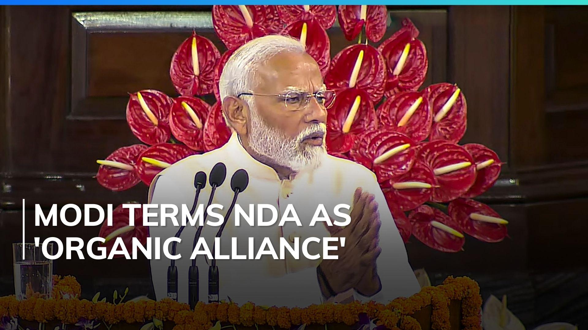 PM-elect Narendra Modi praises NDA, says ‘it is the spirit of India ...