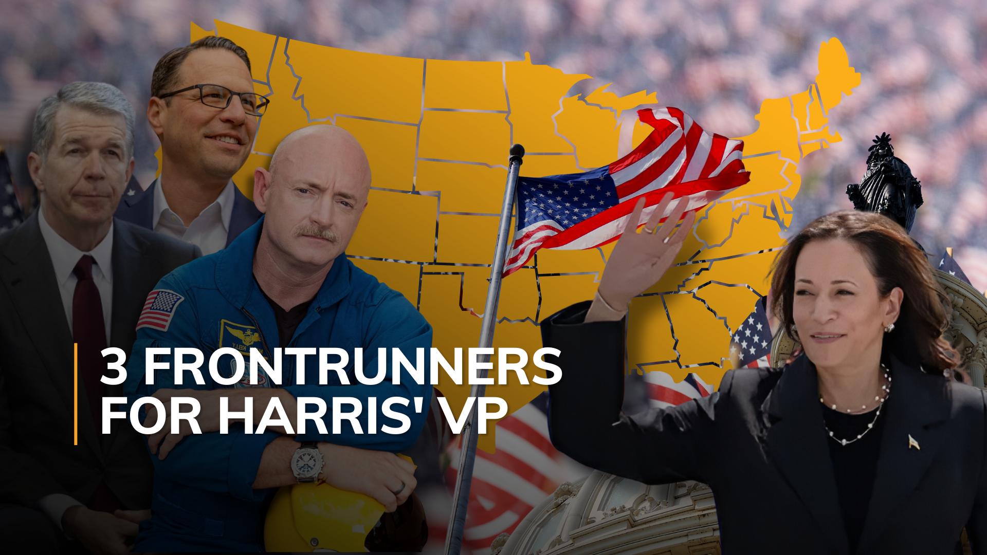 Democrats vet VP contenders as Kamala Harris launches US presidential ...