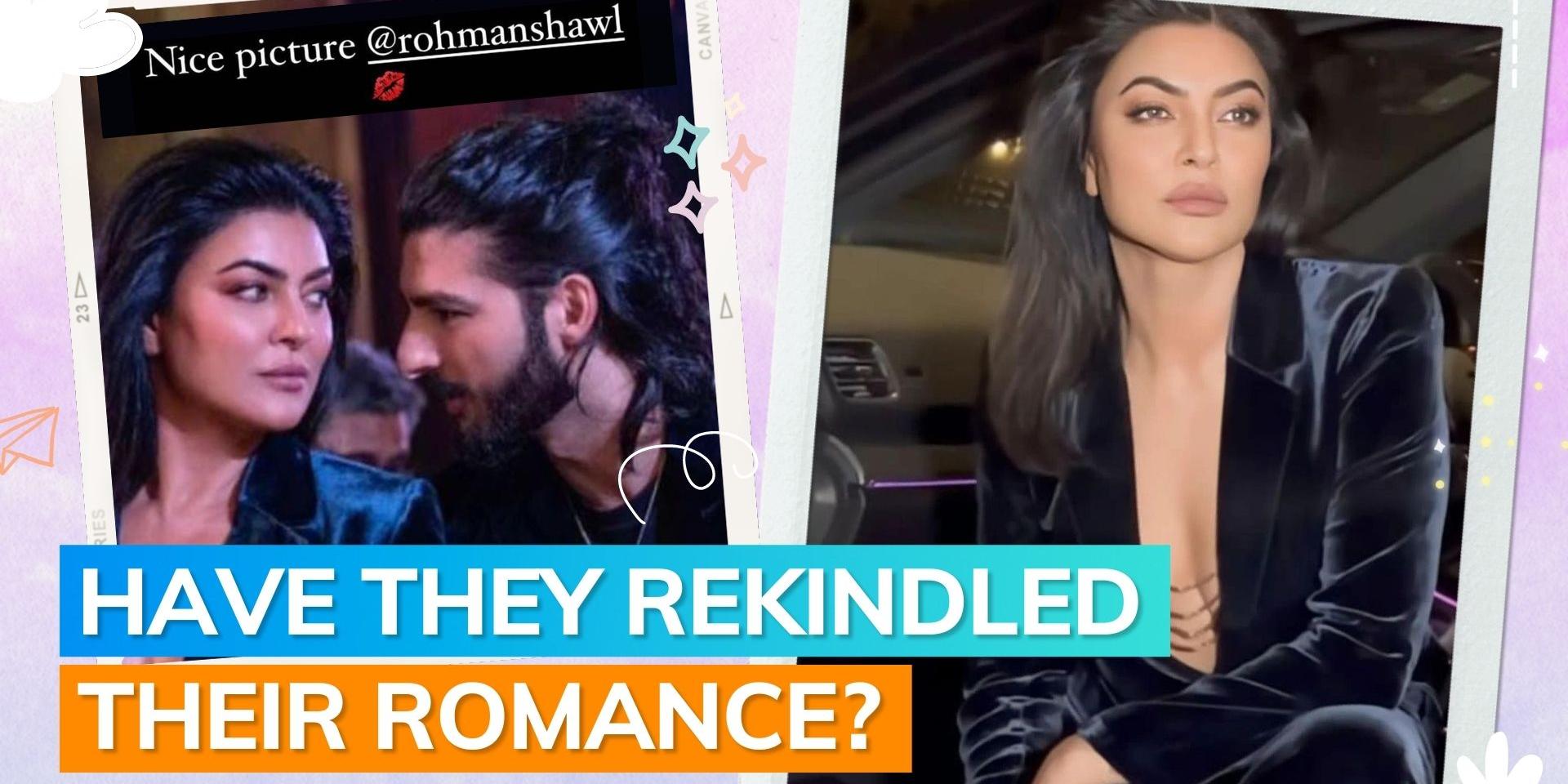 Sushmita Sen shares ‘nice’ photo with ex-boyfriend Rohman Shawl; here’s how he responded | Editorji