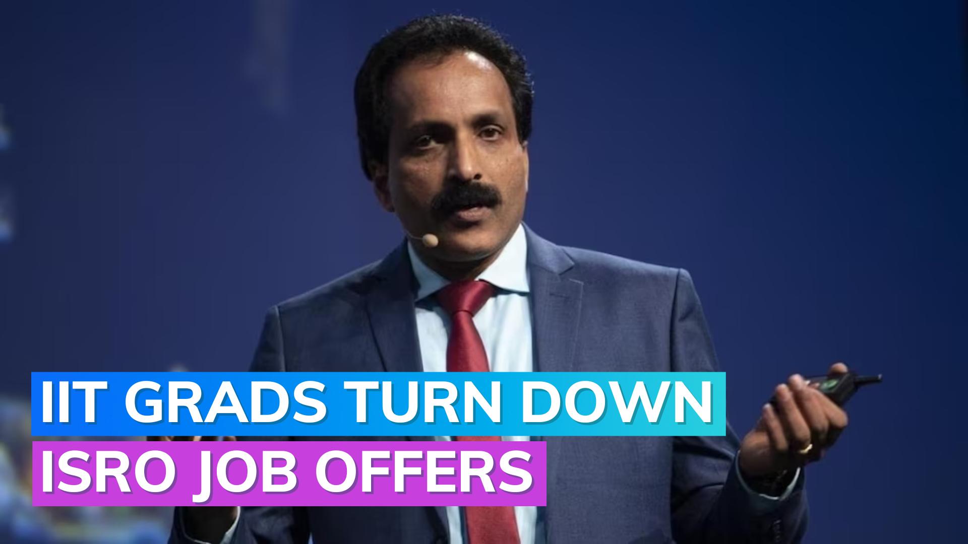 ISRO‘s talent struggle: ’60% IIT graduates walk out over low salaries ...