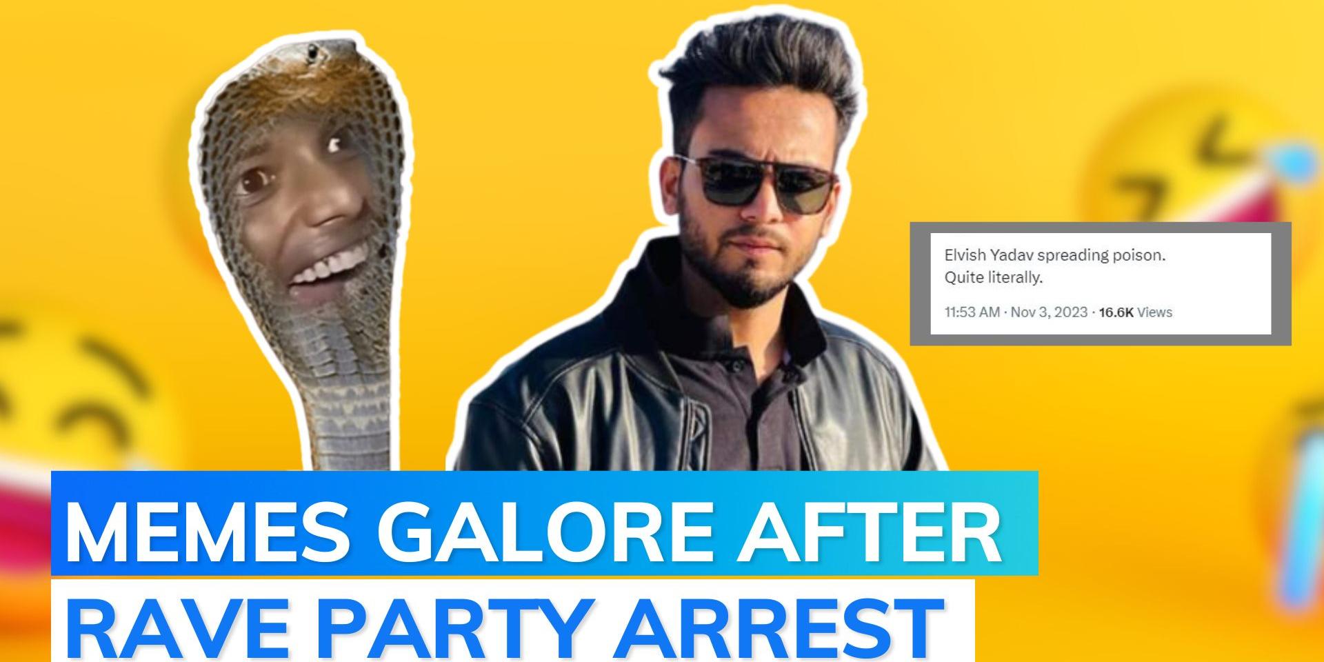 YouTuber Elvish Yadav booked after snake venom found at rave party ...