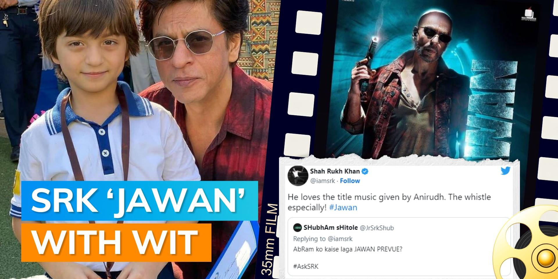 ‘Jawan’: Shah Rukh Khan shares new poster; reveals what son AbRam and Gauri loved about prevue ...