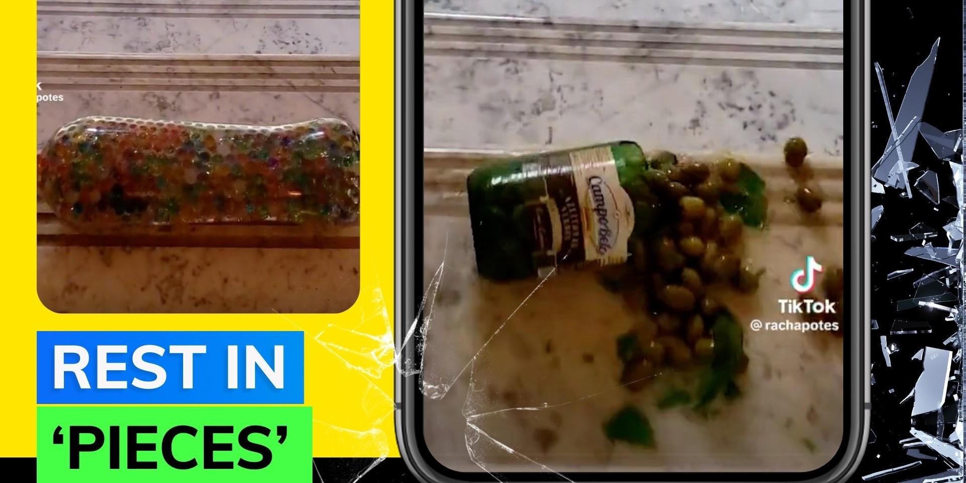 Glass bottles rolling down the stairs: What is the hype around these ...