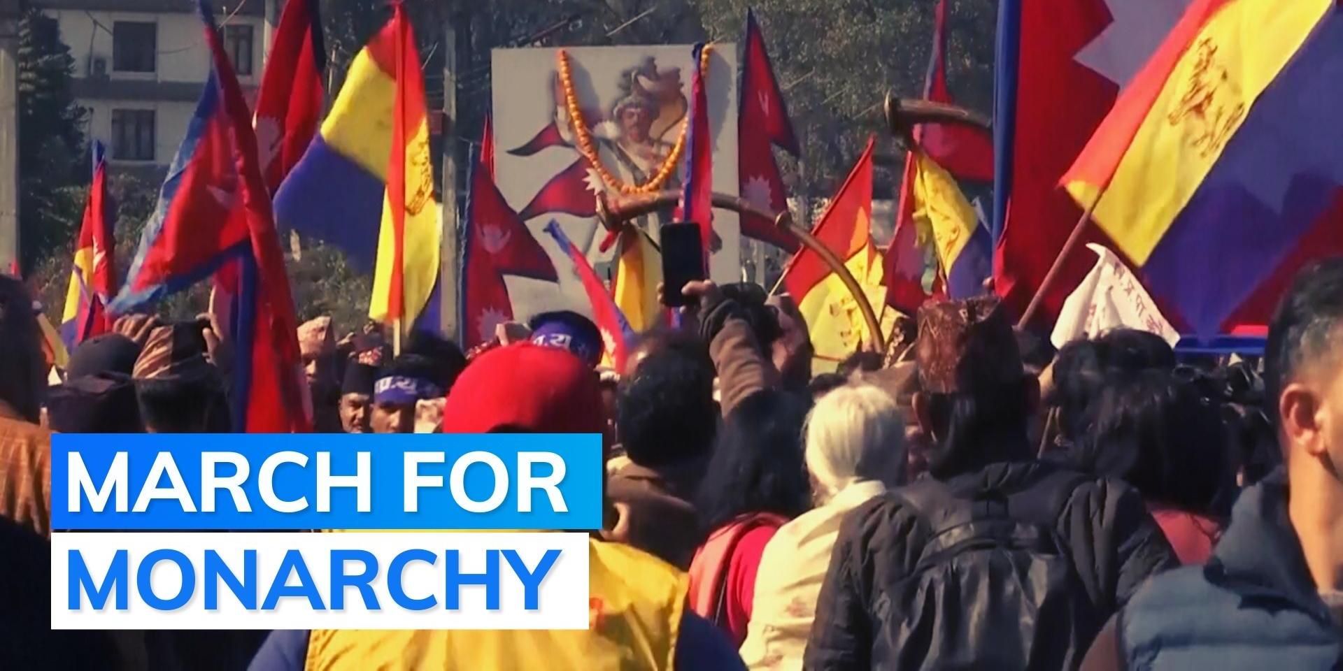 Nepal: thousands rally on founder‘s birthday demanding reinstatement of ...