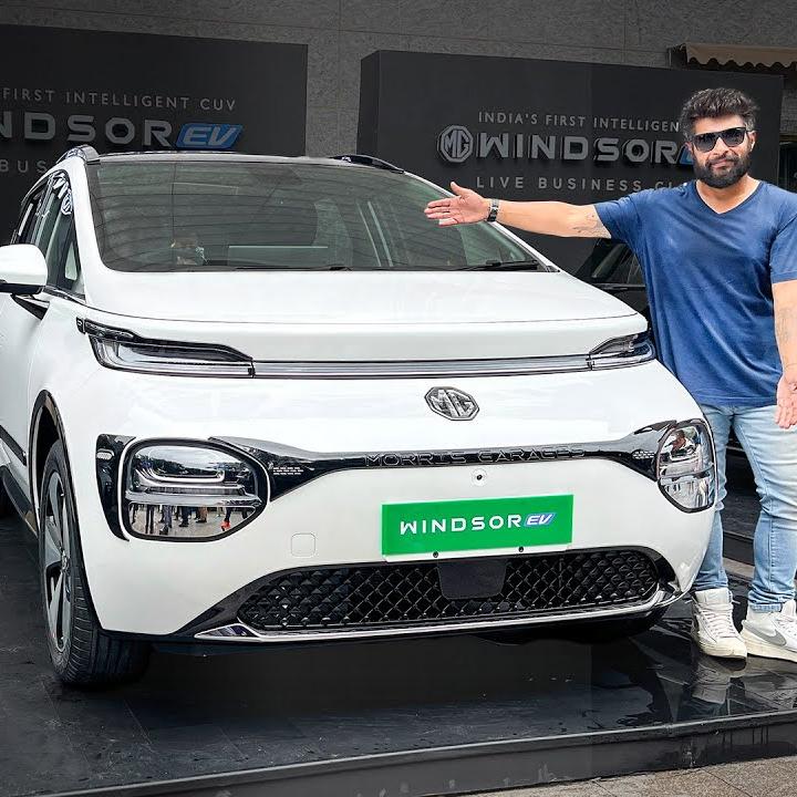 MG Windsor EV launched in India | All details revealed | autoX | Editorji