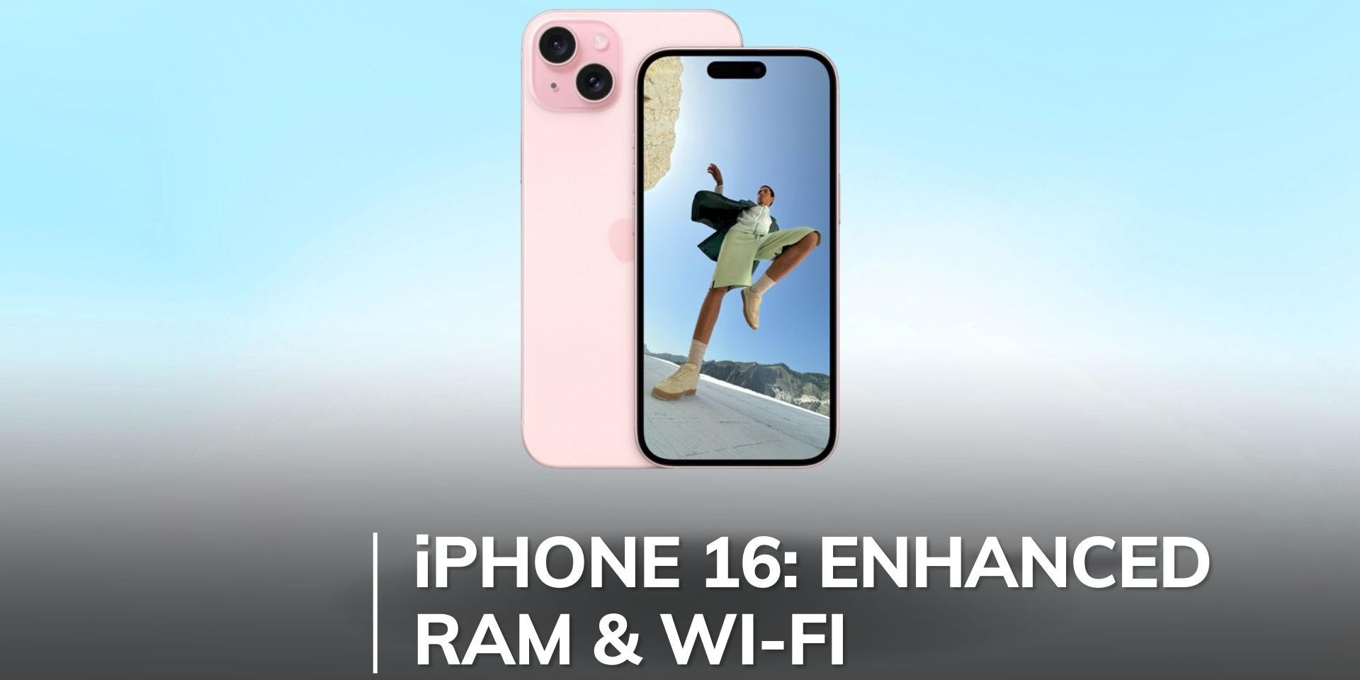 iPhone 16 and iPhone 16 Plus to be upgraded with 8GB RAM and Wi-Fi 6E support: Report | Editorji