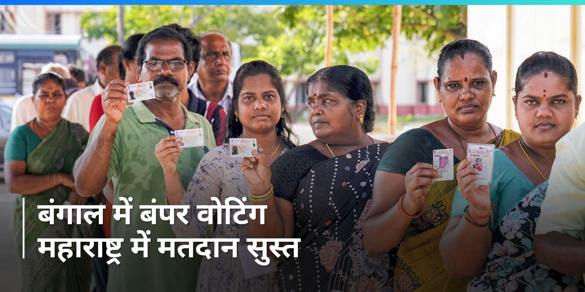 Lok Sabha Election: Around 10 percent voting till 9 am in the fourth ...