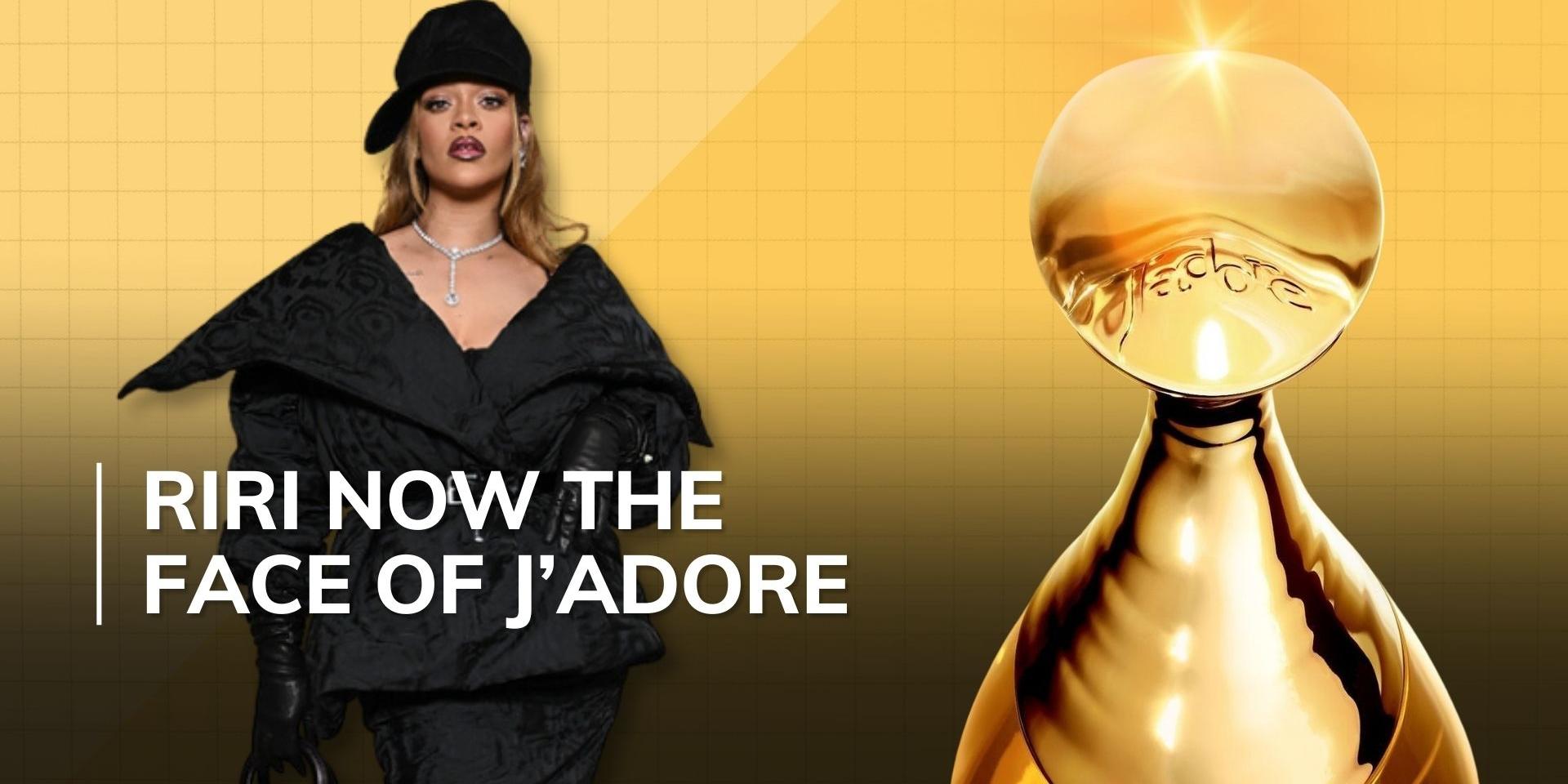 Dior introduces Rihanna as the new brand ambassador for J‘Adore ...