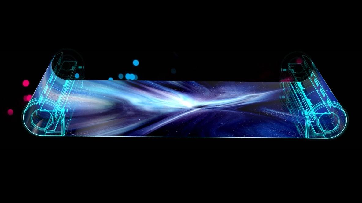 TCL teases 17-inch printed roll-up OLED display concept at CES 2021 ...