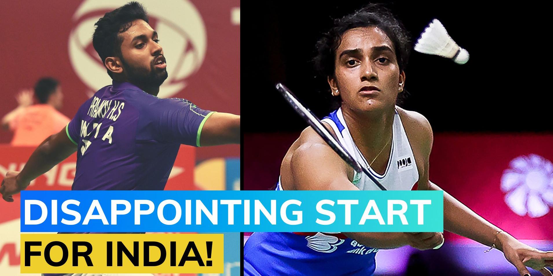 Singapore Open: PV Sindhu & HS Prannoy bow out in opening round | Editorji