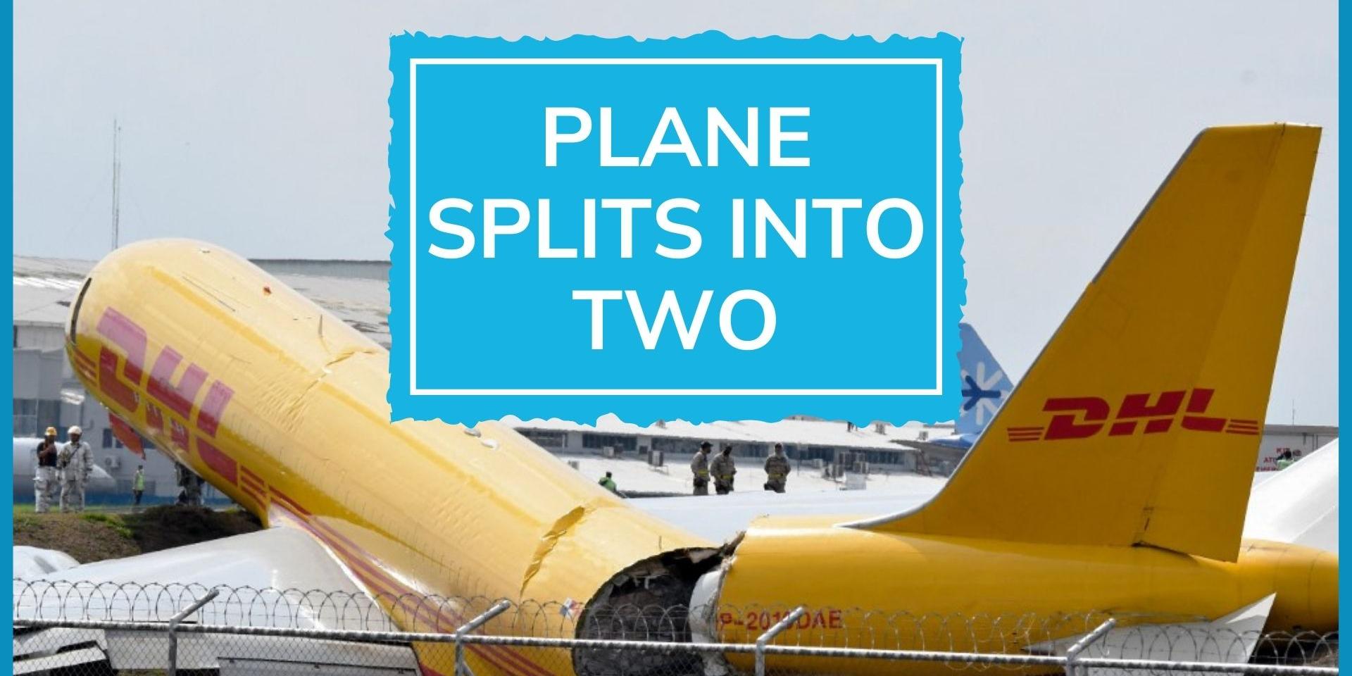 WATCH: cargo plane skids, spins and then splits in Costa Rica | Editorji