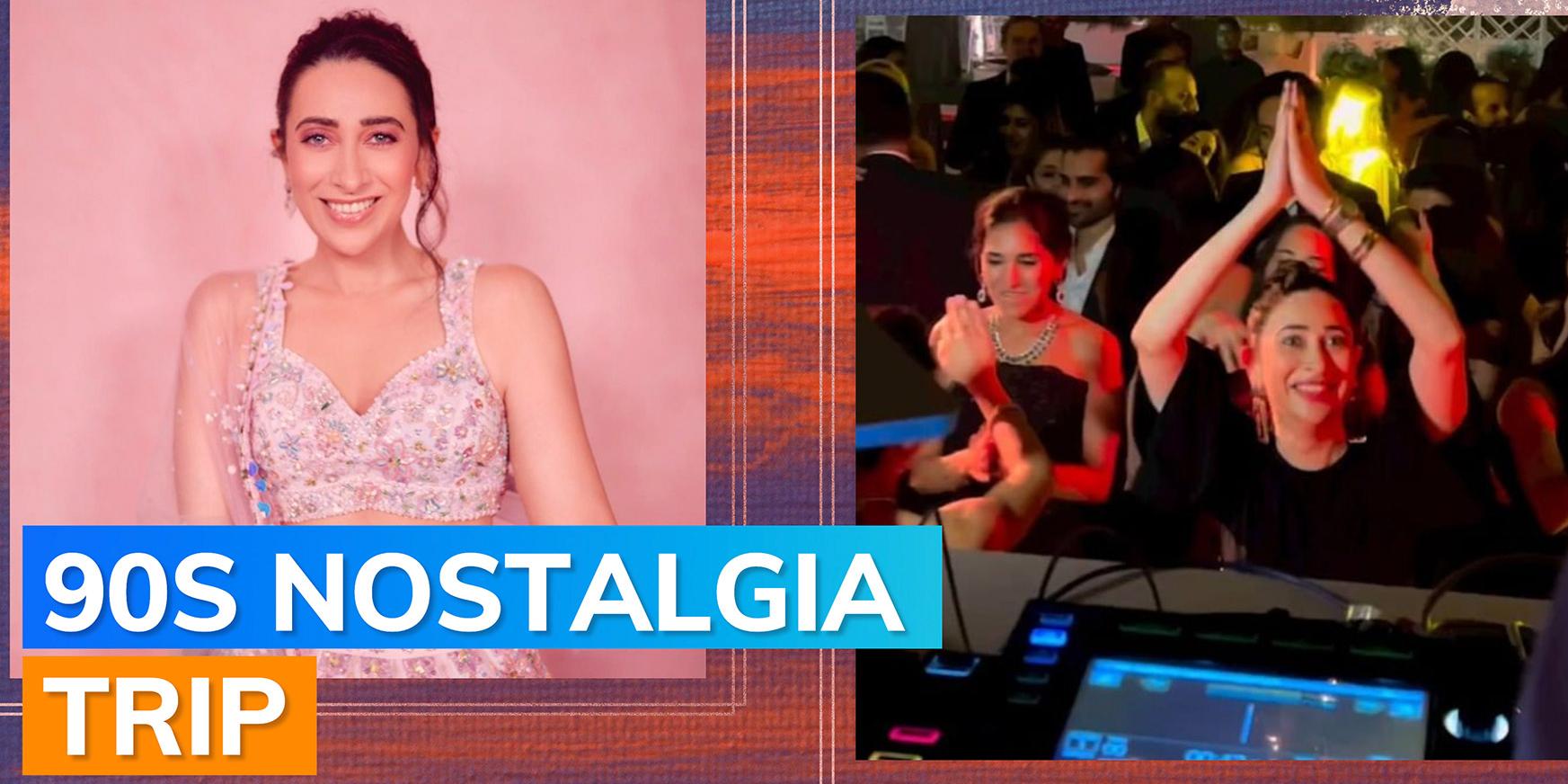 Karisma Kapoor dances to 90s hit ‘Le Gayi’, take fans back to the era ...