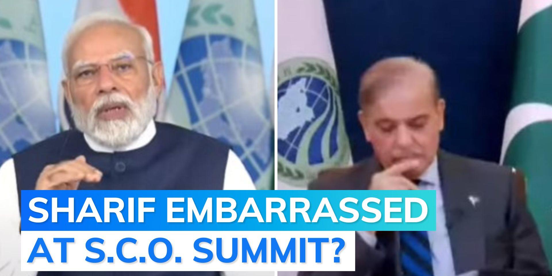 In front of Pakistan PM, Modi tells SCO leaders to criticise nations supporting terrorism | Editorji