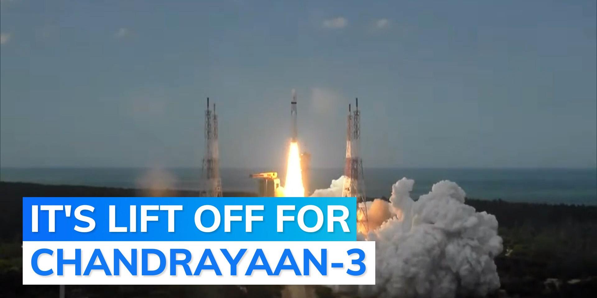 Watch: Chandrayaan-3, India‘s third moon mission, successfully launched ...