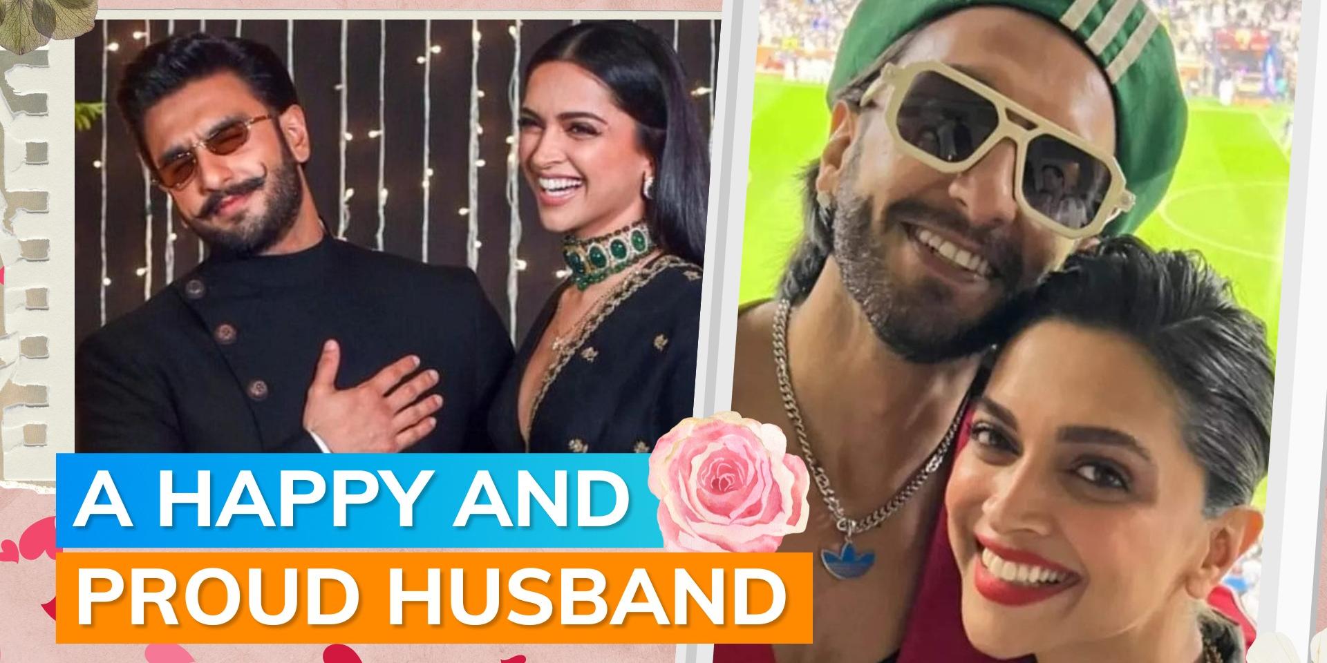 Ranveer Singh praises wife Deepika Padukone; says ‘proud’ to see her unveil FIFA World Cup ...