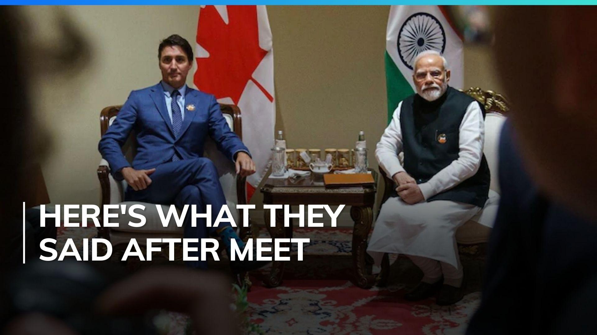 G7 Summit: Modi-Trudeau first meet since row over Nijjar killing | Editorji