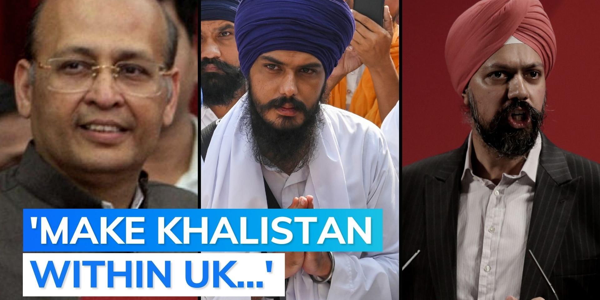 Indian MP vs UK MP over Amritpal hunt: Singhvi says Dhesi nurturing ...