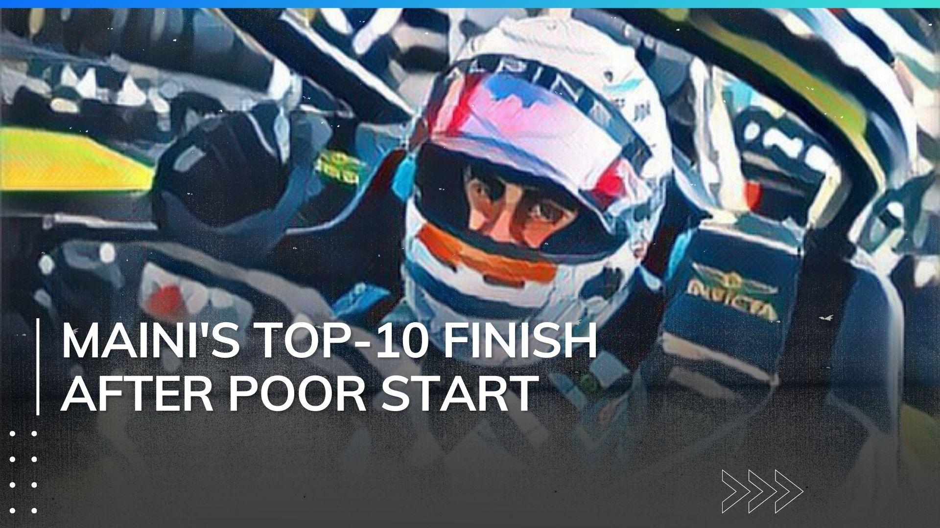 Bahrain F2: India‘s Kush Maini finishes 7th after technical reason ...