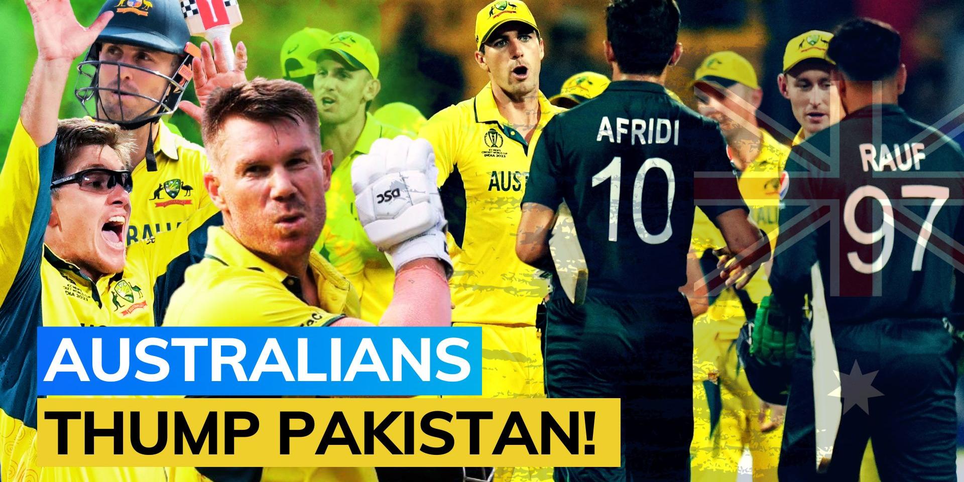 Watch AUS vs PAK Highlights: Zampa, Warner, Marsh dictate terms in ...