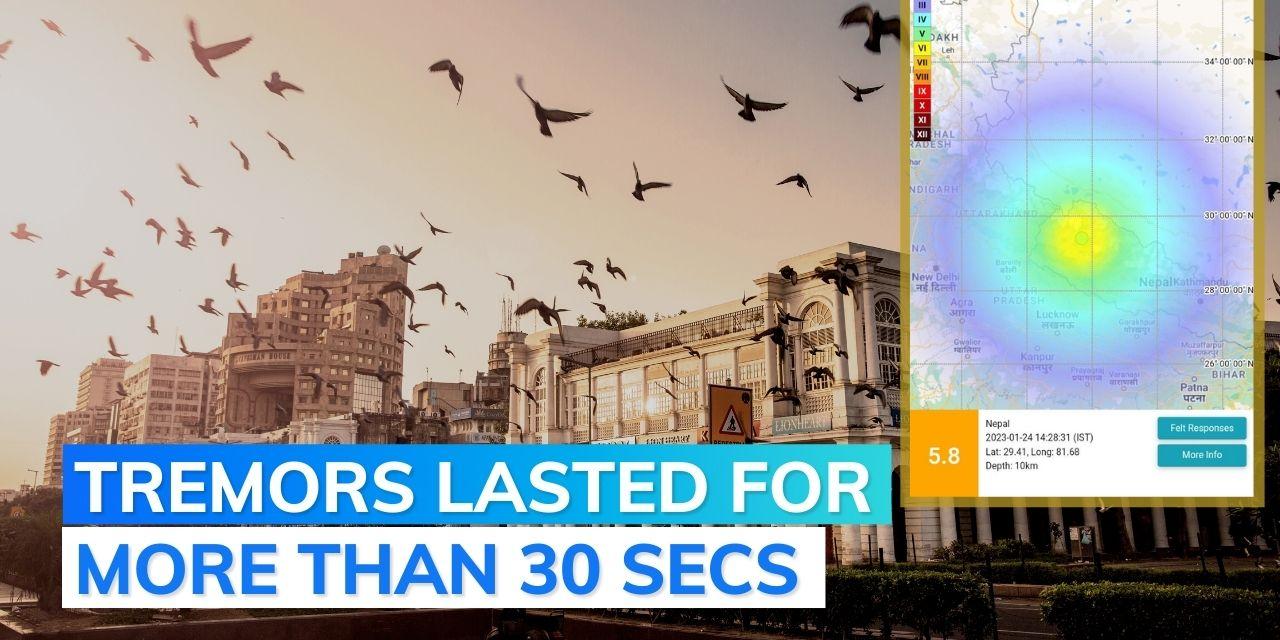 Earthquake hits Delhi-NCR, strong tremors felt | Editorji