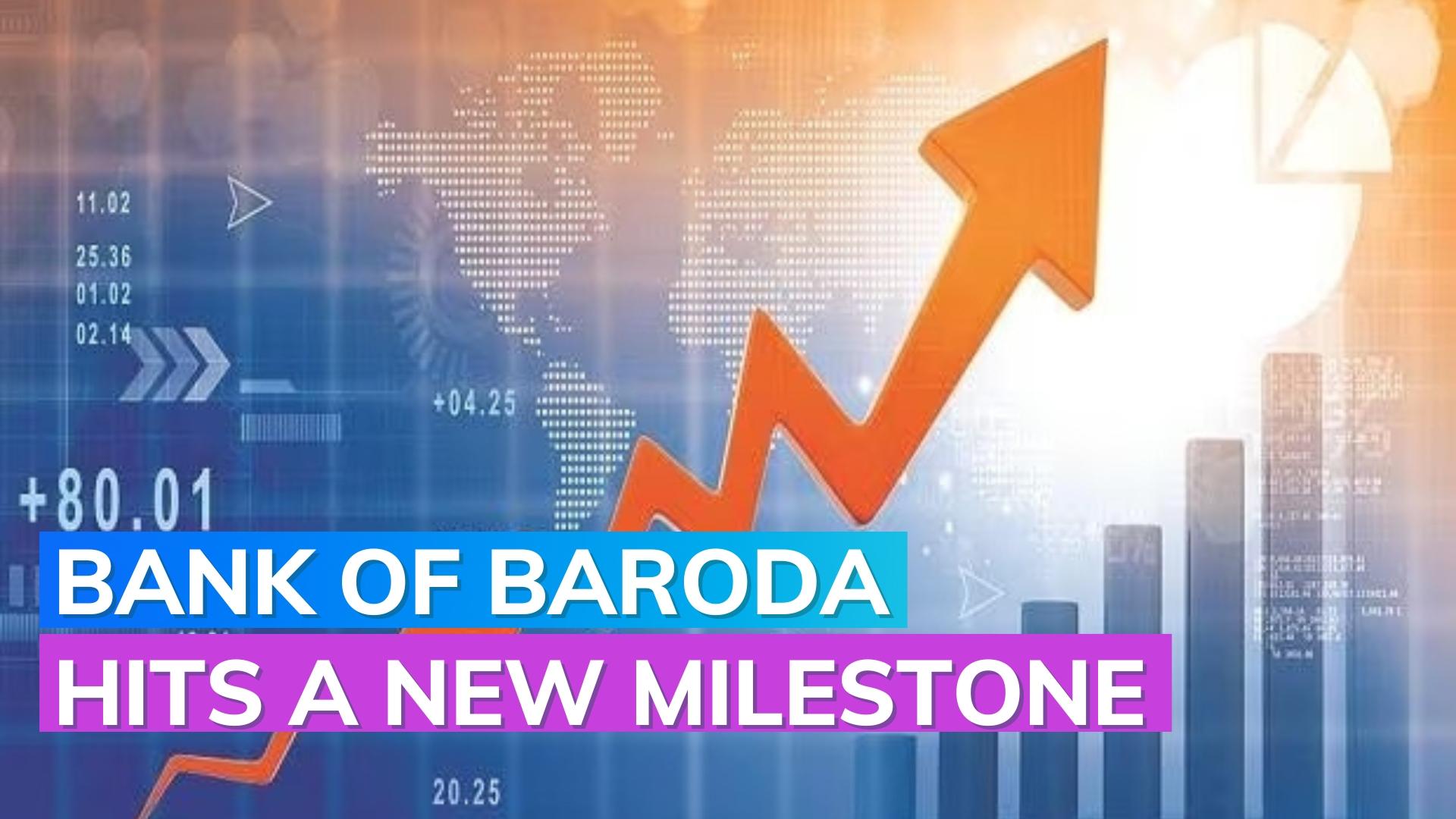 Bank of Baroda follows SBI, becomes the second PSB to hit ₹1 lakh crore ...
