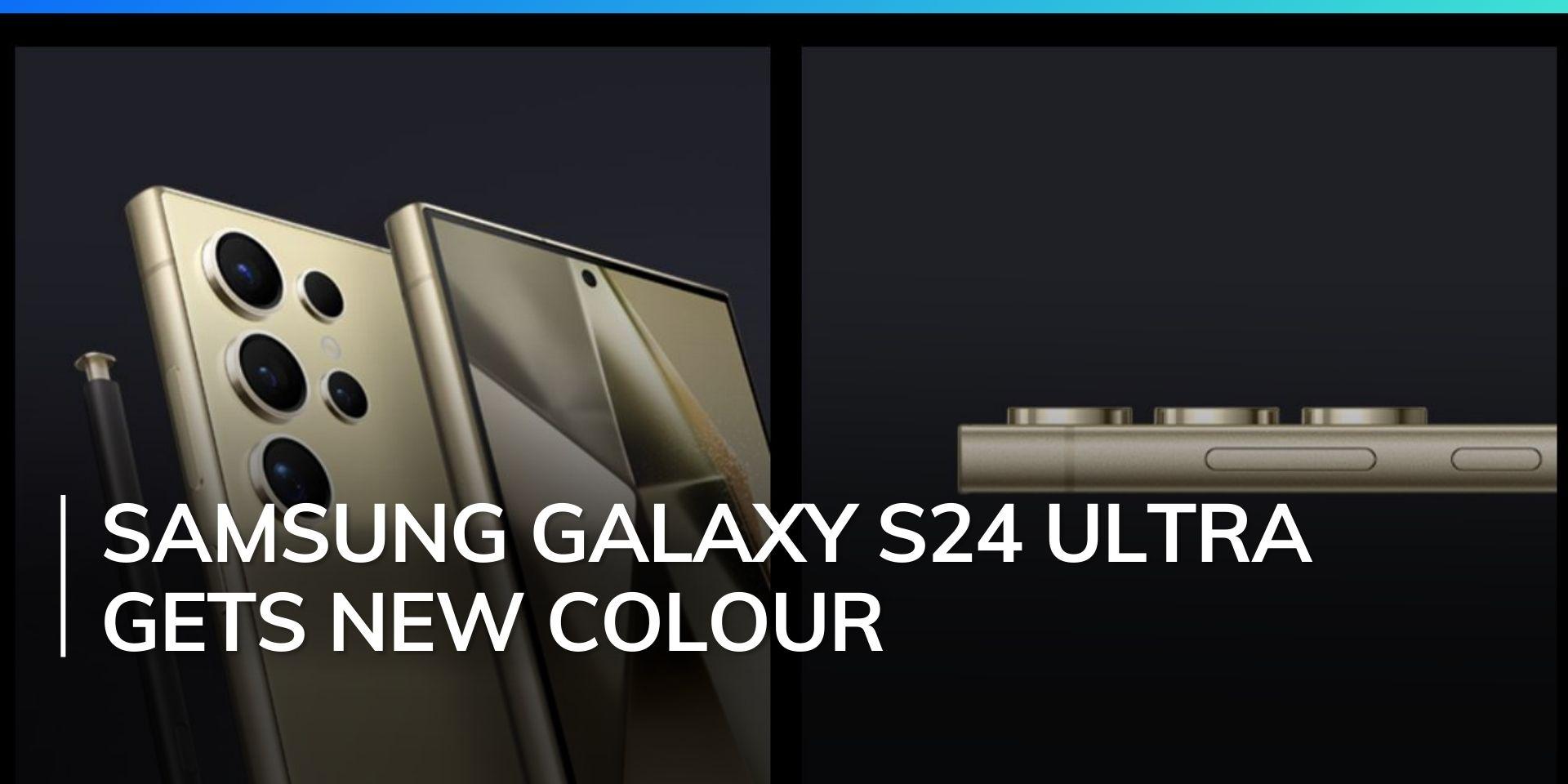 Samsung Galaxy S24 Ultra launches in India in new Titanium Yellow ...