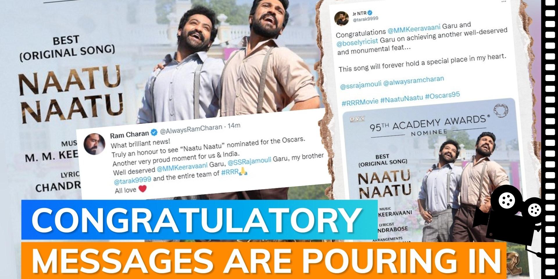 Oscars 2023: ‘RRR’ song ‘Naatu Naatu’ gets a nod in Best Original Song ...