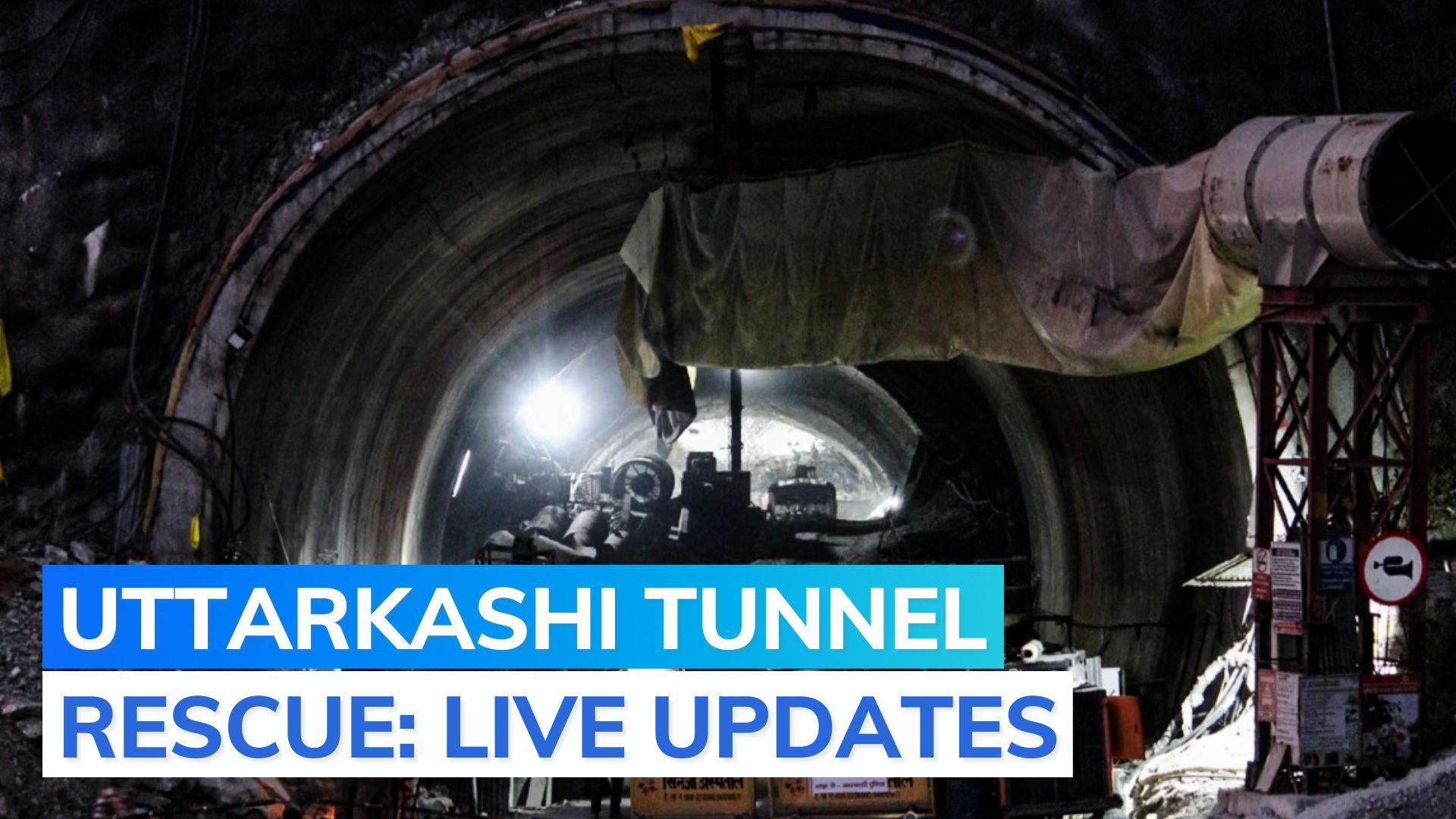 Option of manual drilling being considered after technical snag hits Uttarkashi tunnel rescue ...