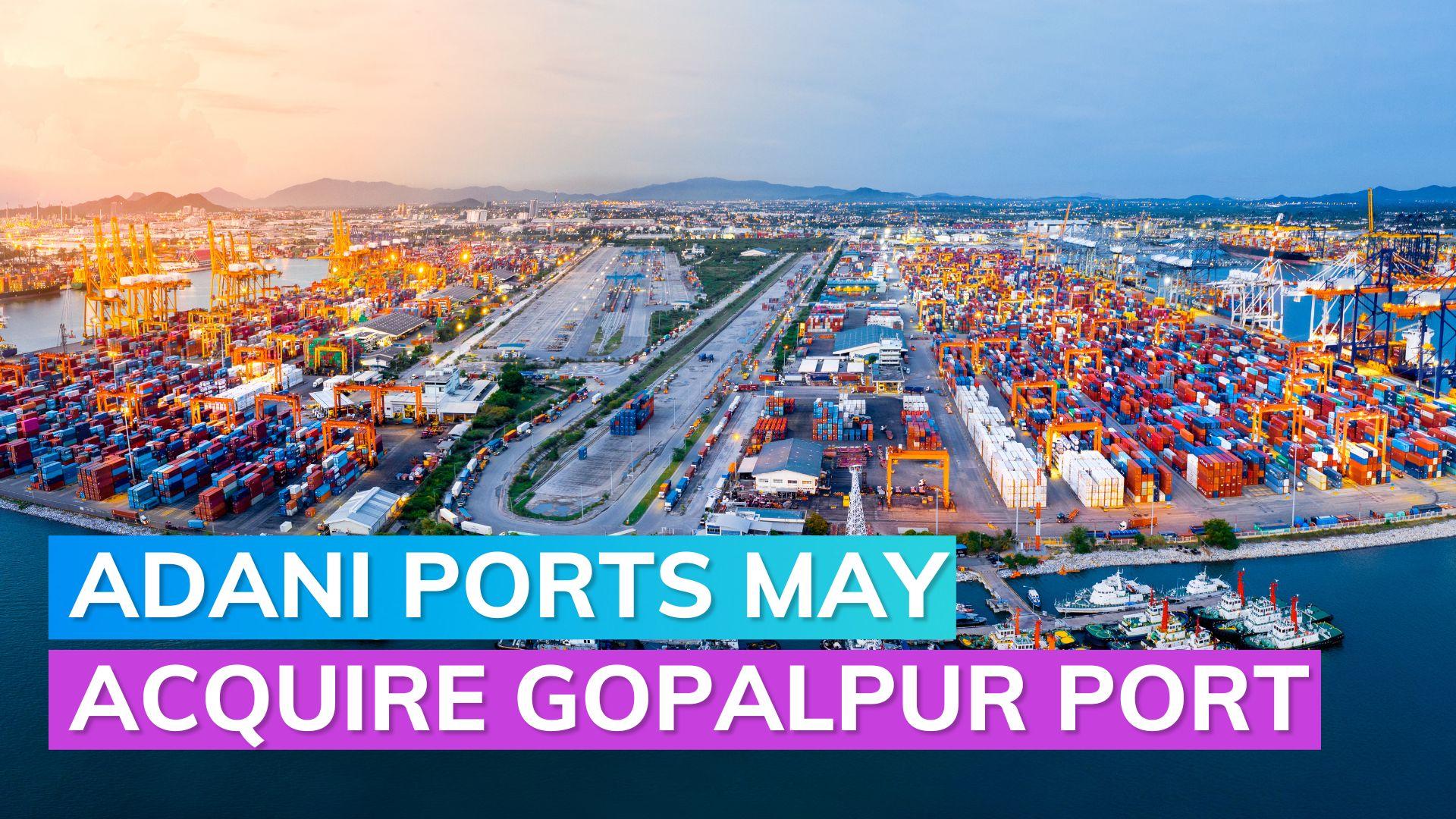 Adani Ports in talks with Shapoorji Pallonji group to acquire its ...