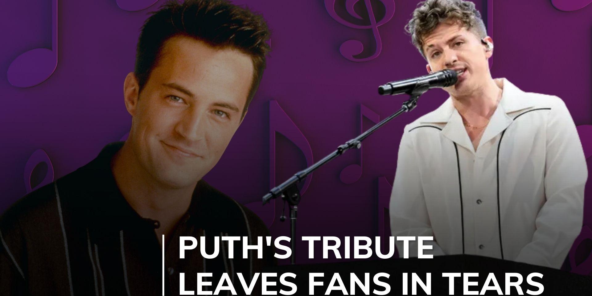 Watch: Tribute to Matthew Perry at 75th Emmy Awards, Charlie Puth ...