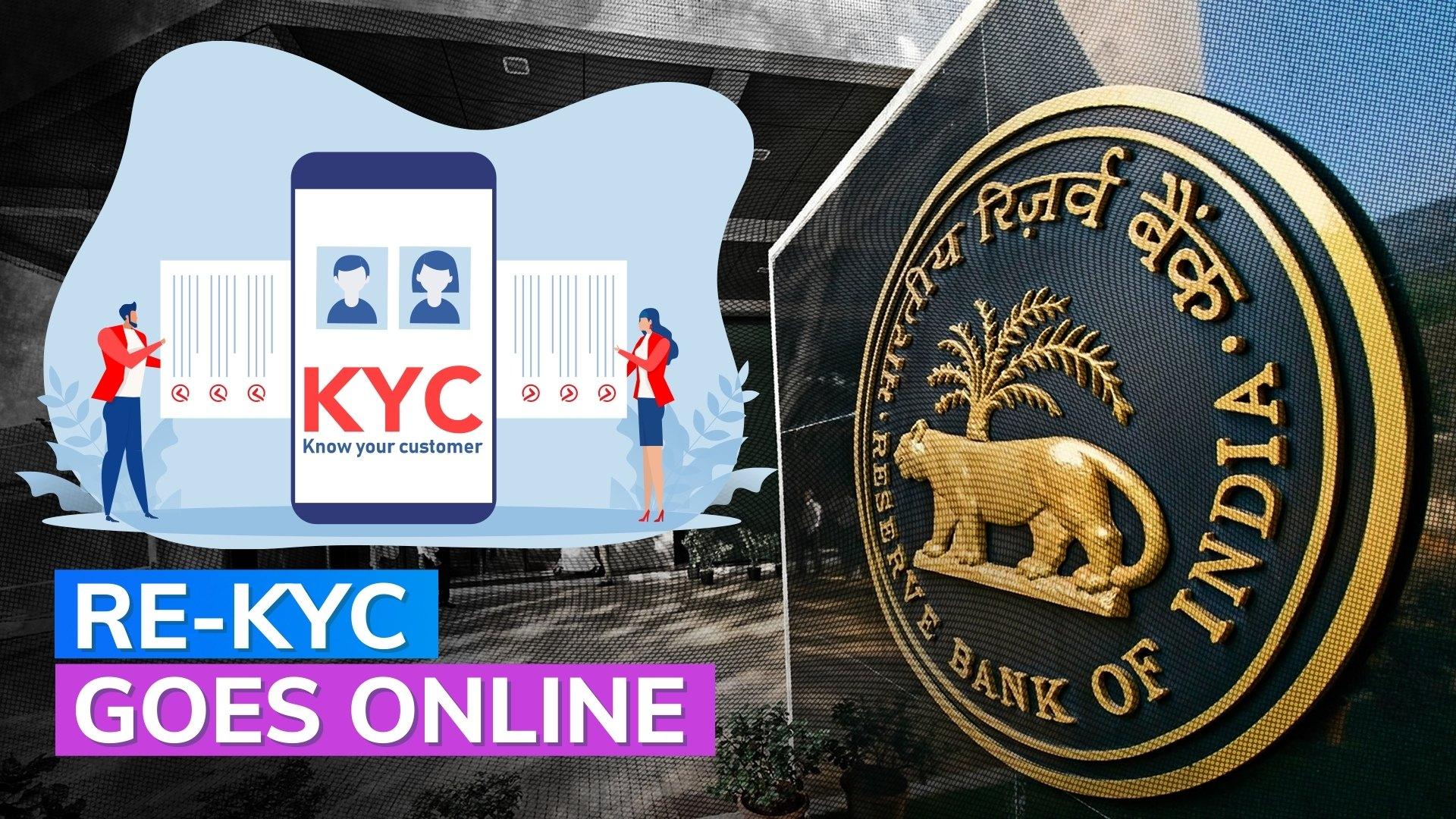 Re-KYC can be done online, says RBI | Editorji