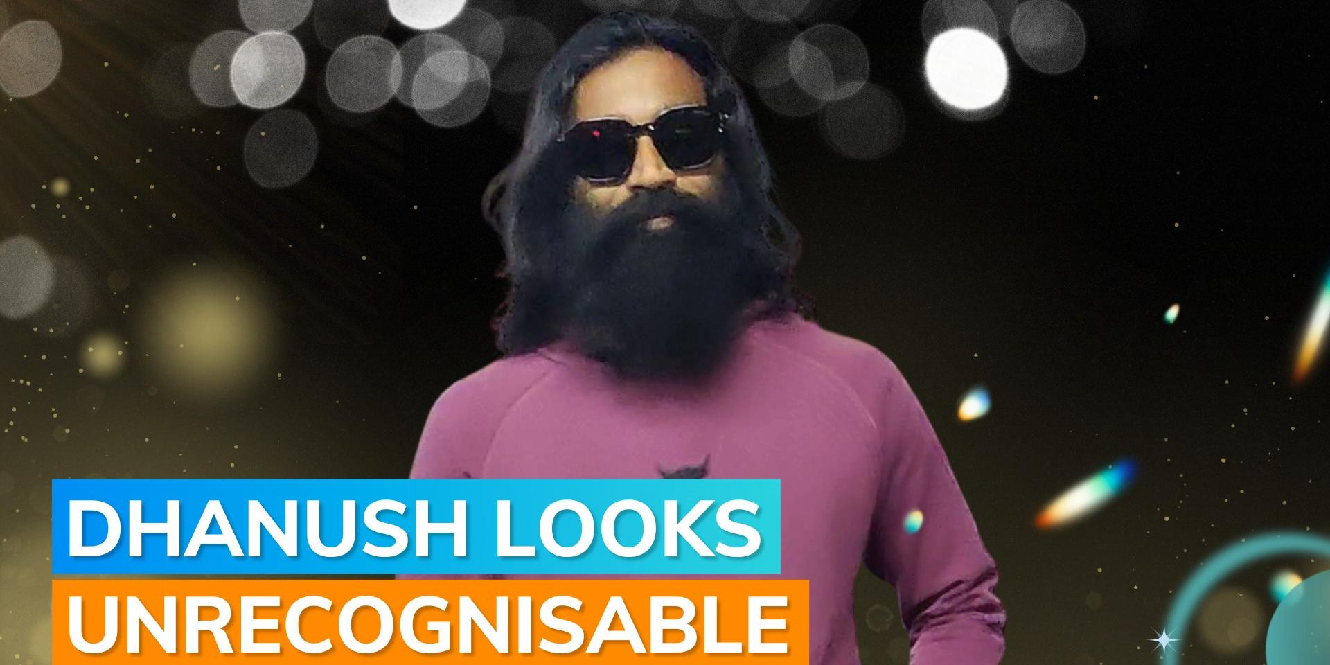 Dhanush debuts his new look at Mumbai airport. Can you guess for which movie? | Editorji