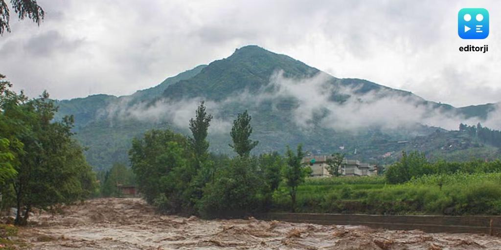 Flash Floods Hit Lahaul Travel Advisory Issued | Editorji