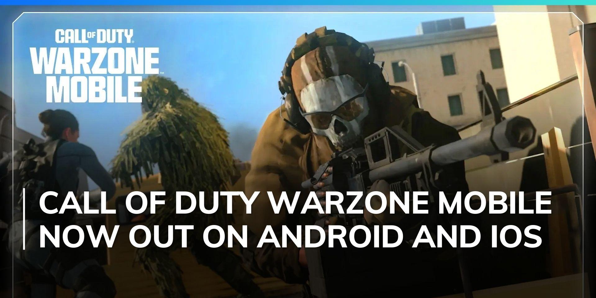 Call of Duty Warzone Mobile Launched Officiallly: How to Download on Android & iOS devices ...