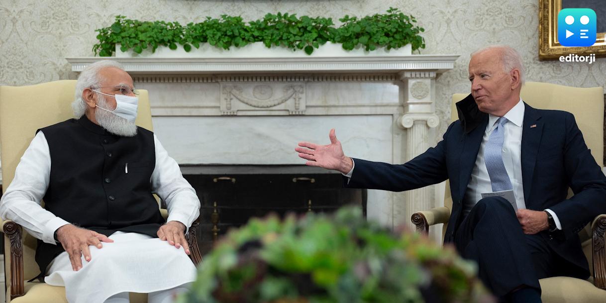 PM Narendra Modi, US President Joe Biden‘s Virtual Meet on Monday ...
