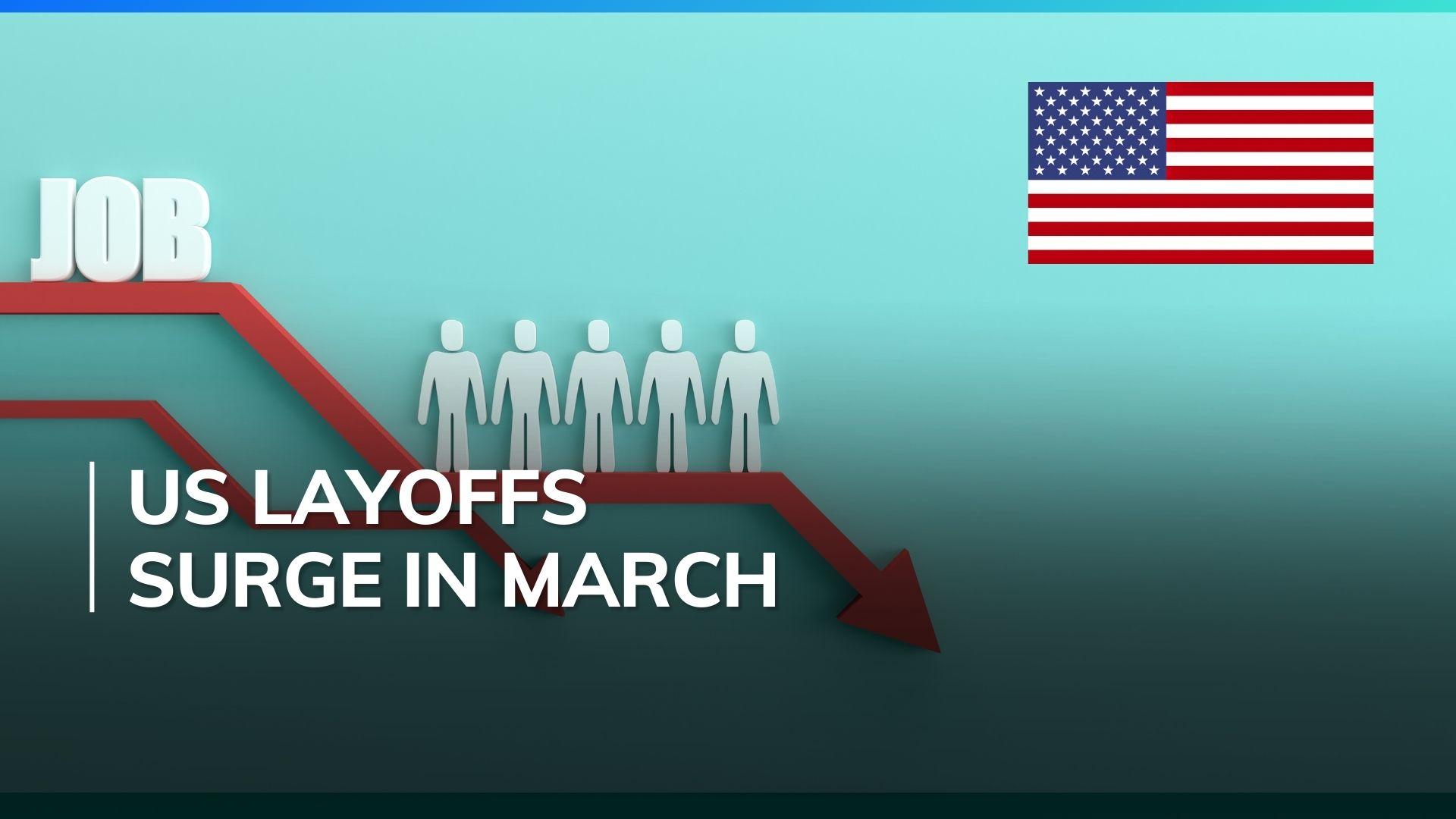 US layoffs rise 7% in March; highest ever in 14 months: Report | Editorji