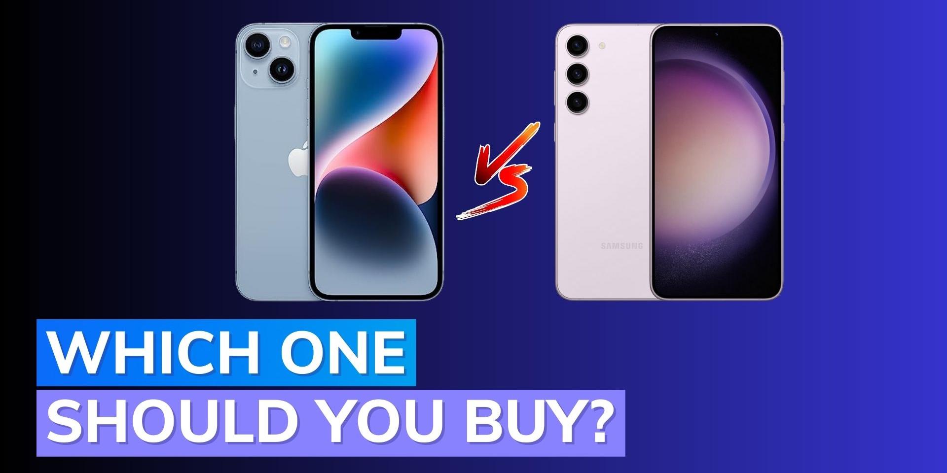 Samsung Galaxy S23 vs iPhone 14 comparison: Which is better? | Editorji