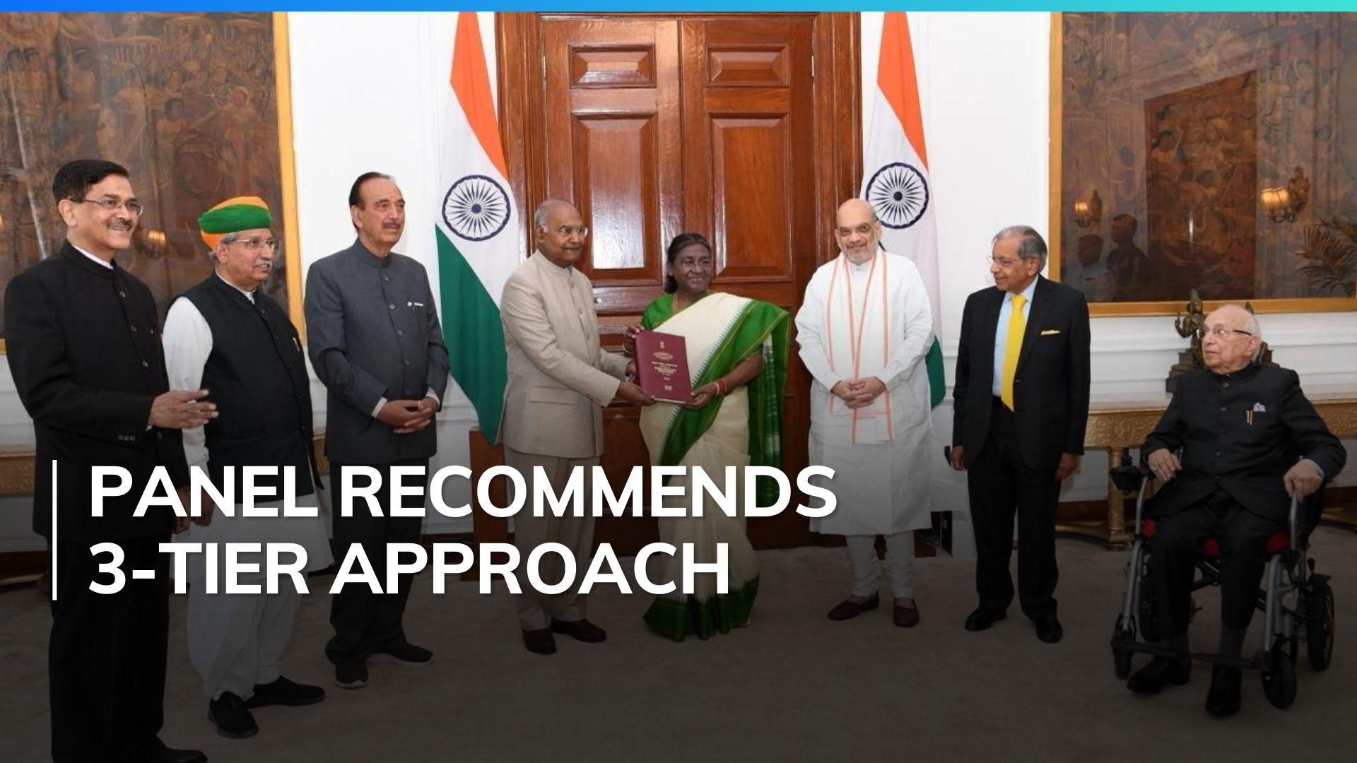 Kovind-led panel favours ‘one nation, one poll’, submits report | Editorji