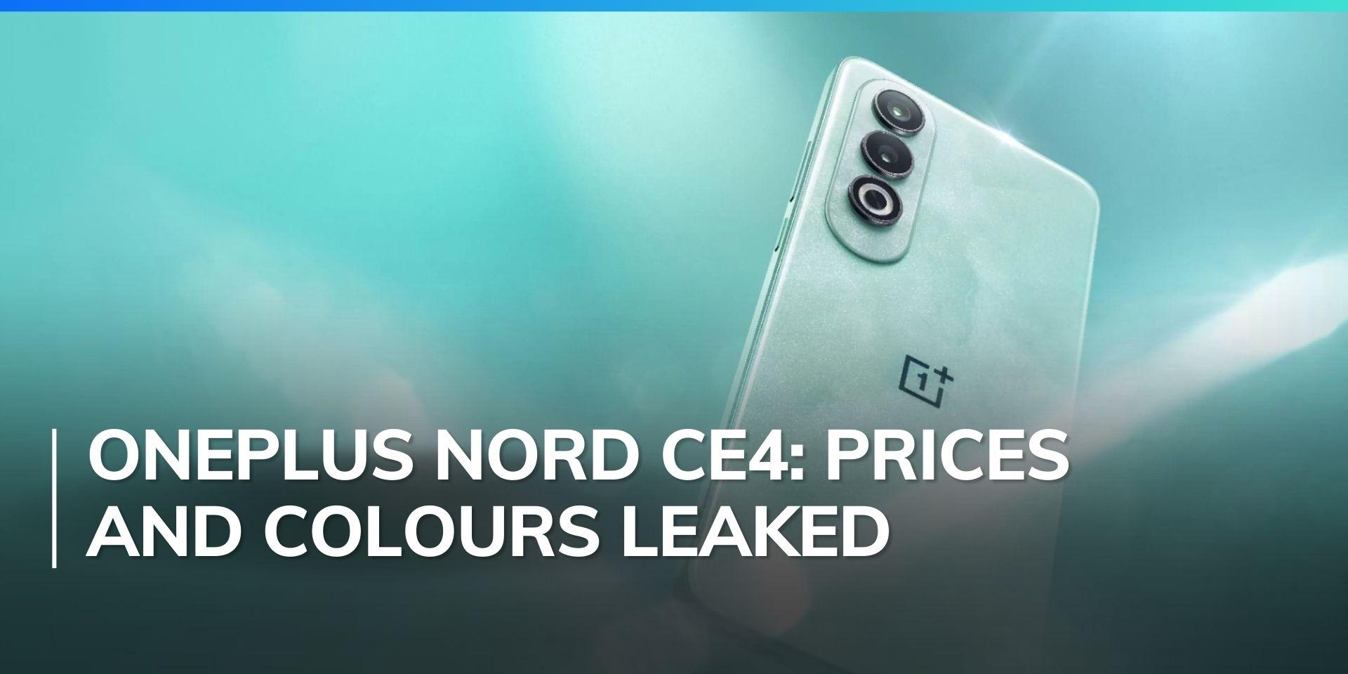 OnePlus Nord CE4: Price in India leaked ahead of India launch, Check ...