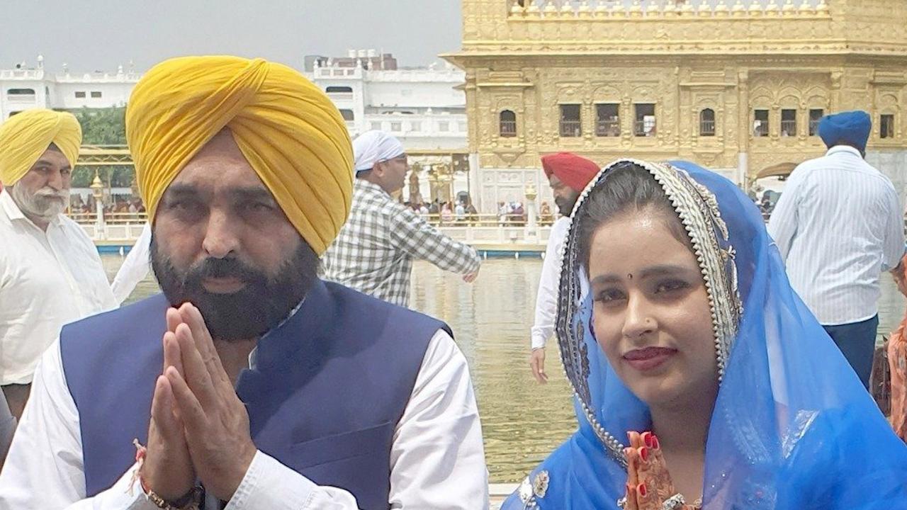 Punjab CM Bhagwant Mann, wife Gurpreet Kaur welcome baby girl | Editorji
