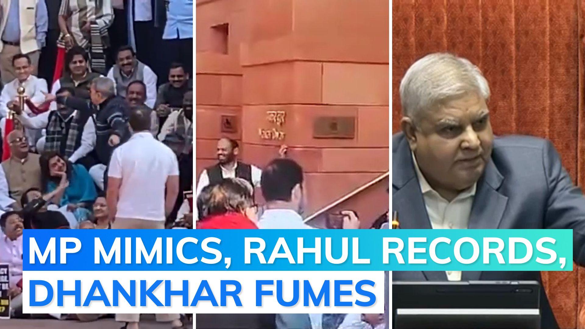 ‘Ridiculous, shameful, unacceptable’: Vice-President Dhankhar after TMC MP mimics him | Editorji