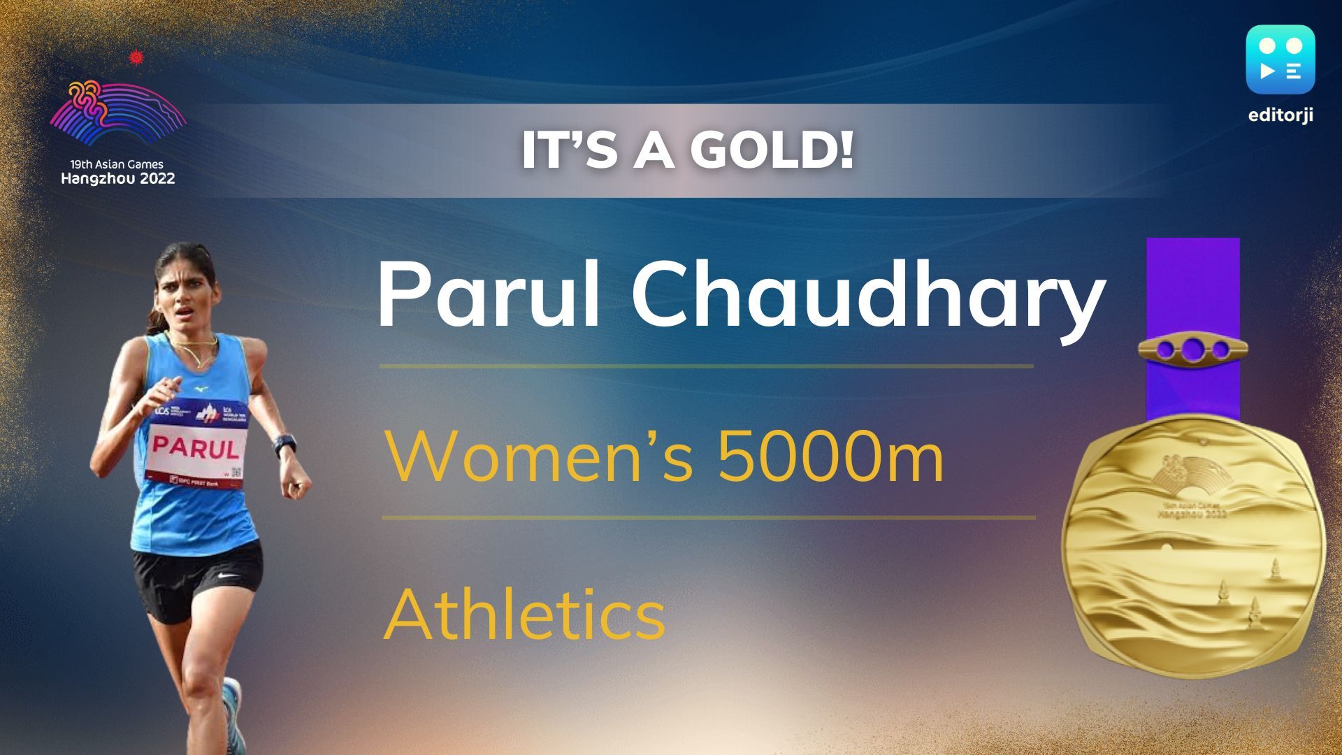 Asian Games 2023: Parul Chaudhary makes history, clinches Gold in women ...